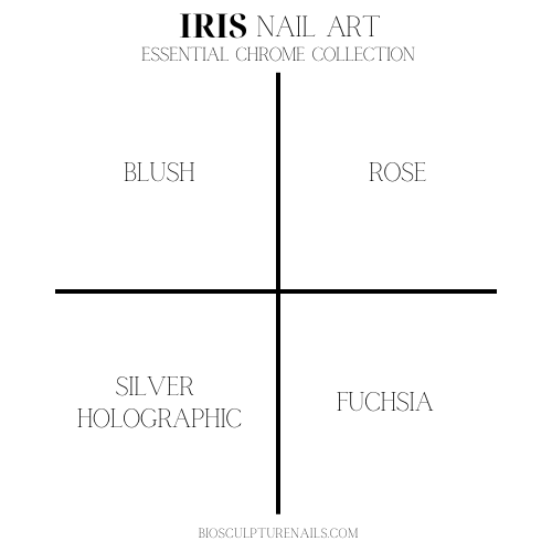 Iris Pressed Chrome Powder - Essential Collection – Bio Sculpture Canada